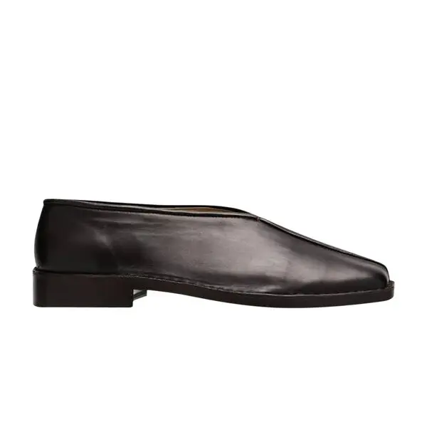 LEMAIRE Flat Piped Slippers