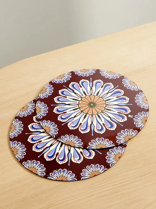 La DoubleJ Set Of Two Placemats - Multi