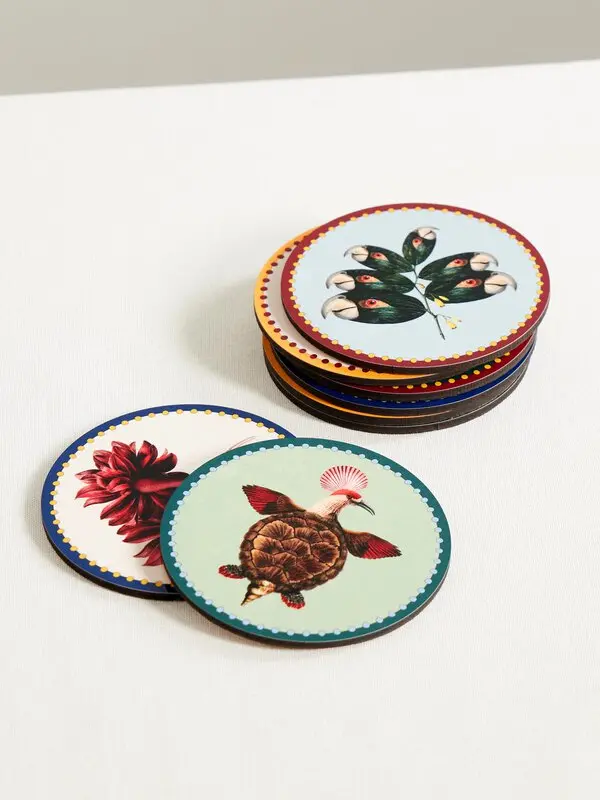 La DoubleJ Beto Val Coaster Set - Multi