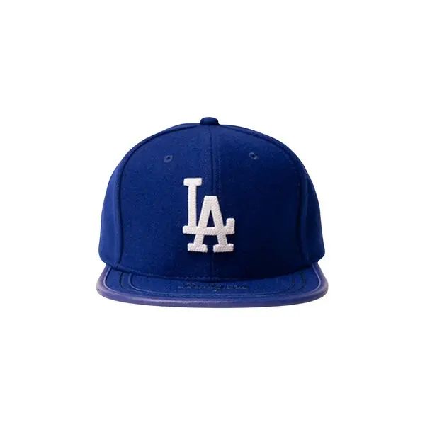Mitchell & Ness Dodgers Snapback Hat - Blue
