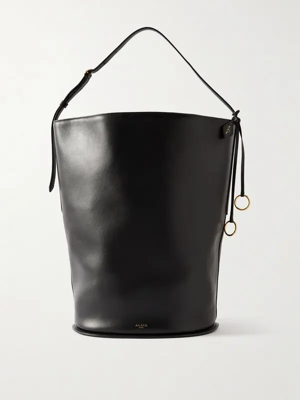 Alaïa Large Leather Bucket Bag