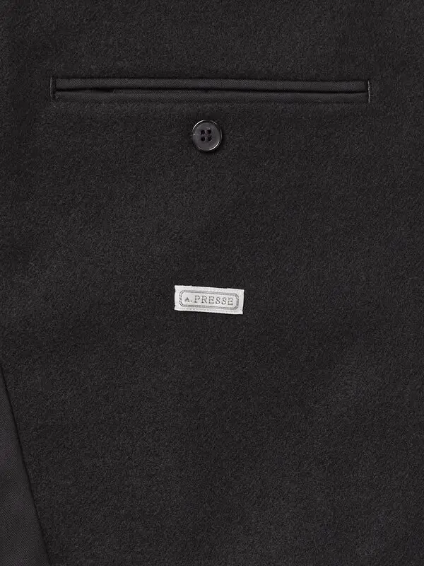 A.PRESSE Double-breasted Cashmere Blazer