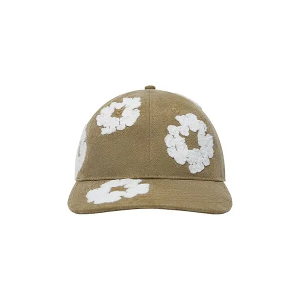 DENIM TEARS Cotton Wreath Dyed Cap - Tan