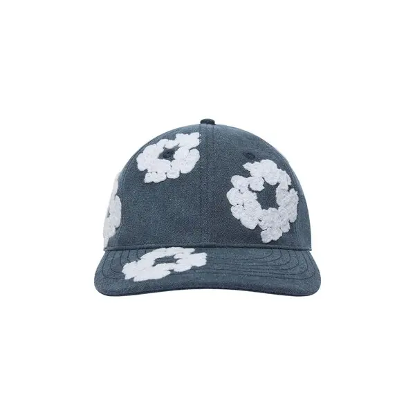DENIM TEARS Cotton Wreath Cap - Blue
