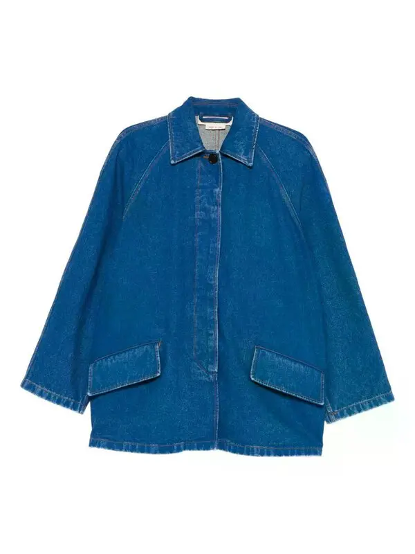 Marni Flap-pocket Denim Jacket - Blue