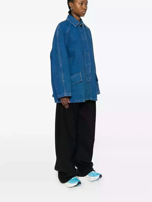 Marni Flap-pocket Denim Jacket - Blue