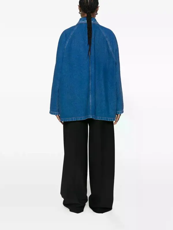 Marni Flap-pocket Denim Jacket - Blue