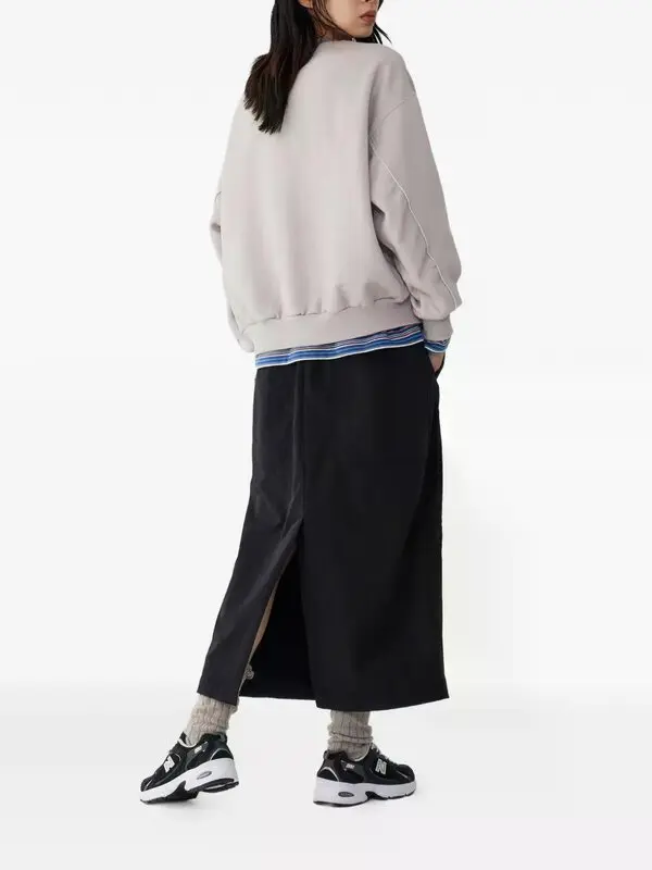 STUDIO TOMBOY Elasticated-waist Midi Skirt