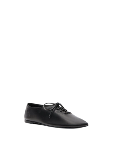 Proenza Schouler Glove Lace-up Flats - Black
