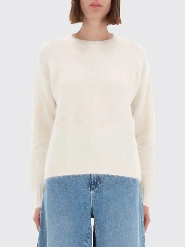 AMISH Pullover Sweater - White