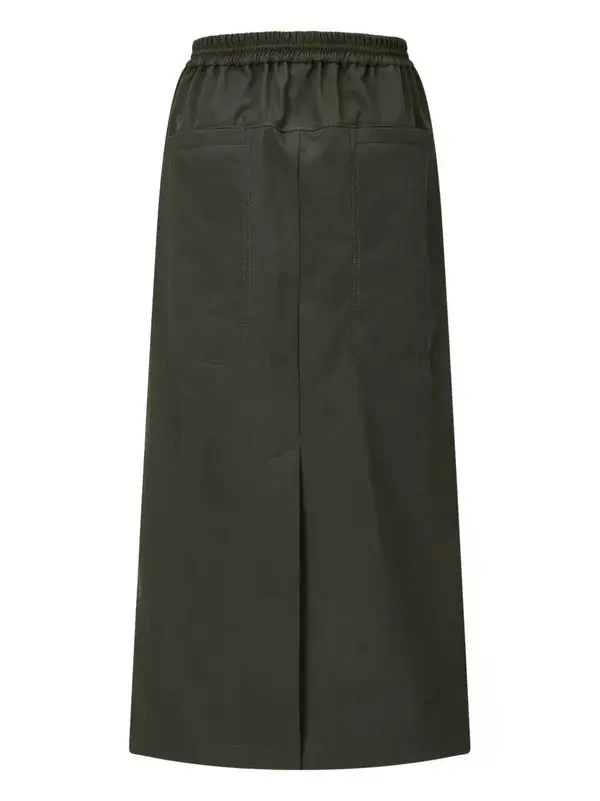 STUDIO TOMBOY Elasticated-waist Midi Skirt