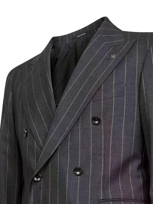 Tagliatore Double-breasted Pinstriped Suit