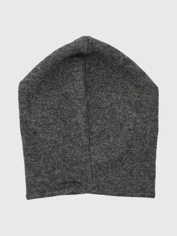 GANNI Logo Detail Balaclava - Grey