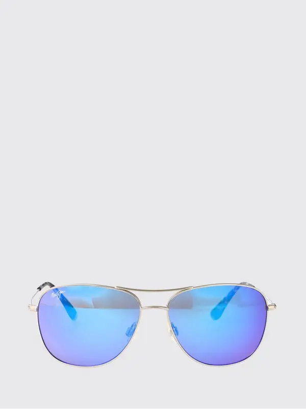 Maui Jim Aviator Sunglasses - Silver