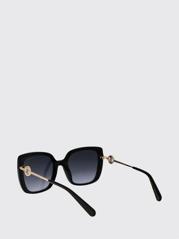 Marc Jacobs Oversized Sunglasses With Gold Tone Logo Detail