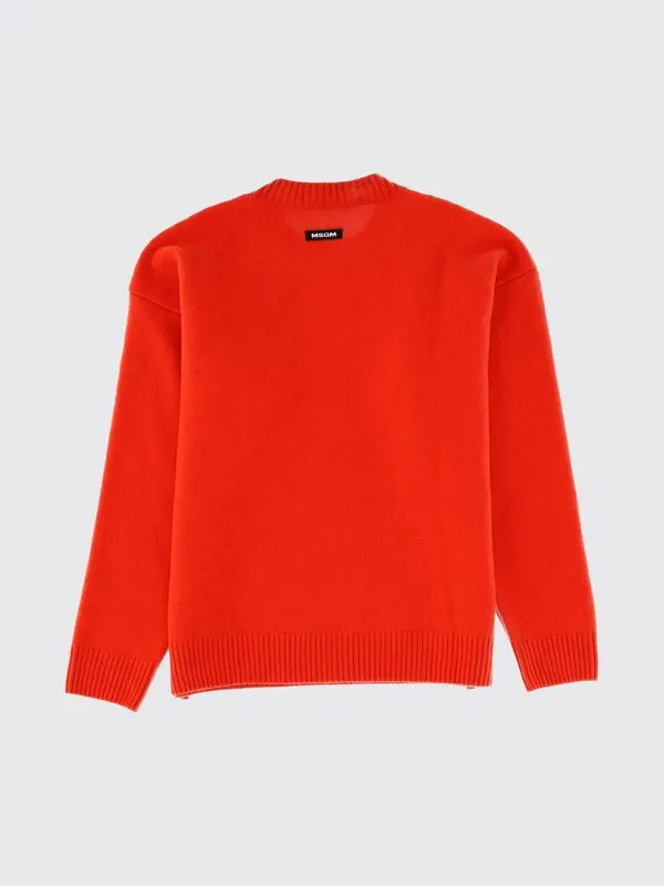 MSGM Pullover Sweater - Red