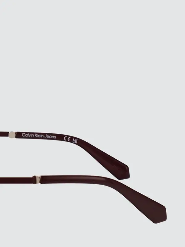 Calvin Klein Rectangular Rimless Sunglasses - Blue