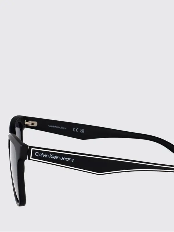 Calvin Klein Rectangular Full Rim Sunglasses
