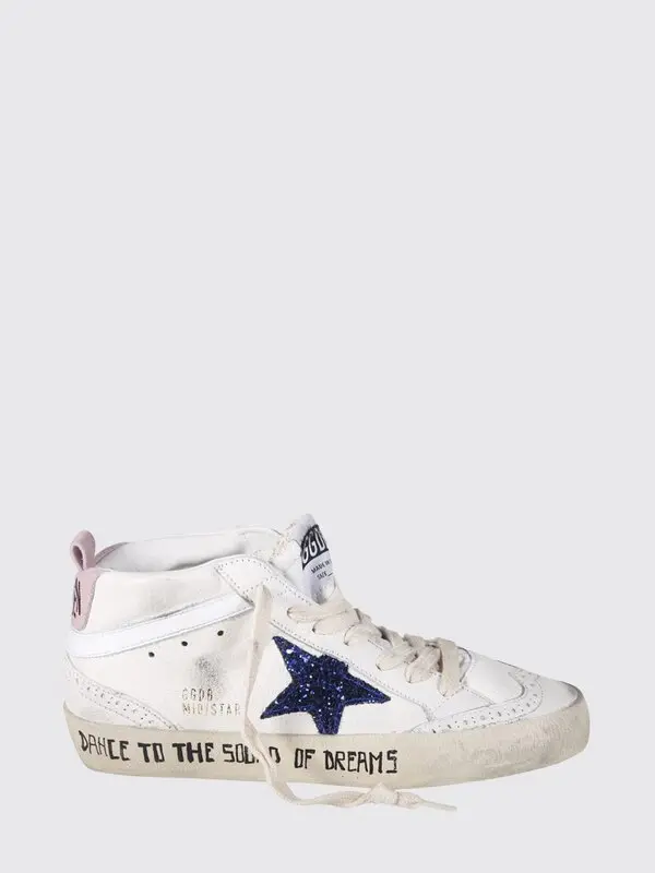 GOLDEN GOOSE Mid Star Sneakers - White