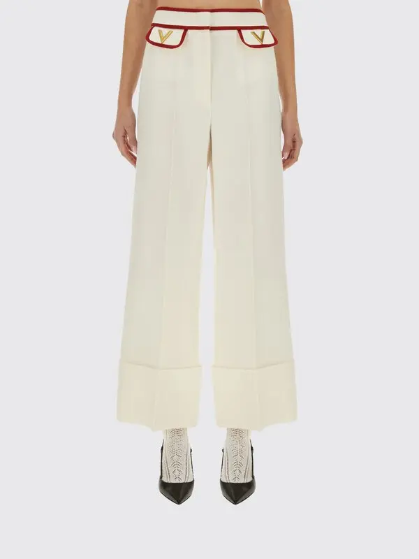 Valentino Garavani Wide Leg Trousers
