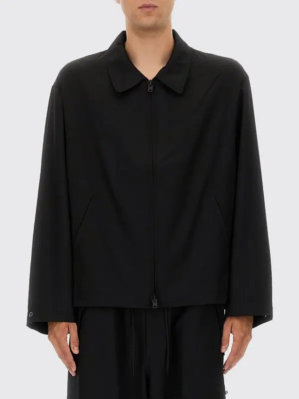 Y3 Zip-up Jacket With Spread Collar