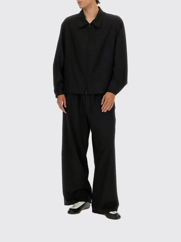 Y3 Zip-up Jacket With Spread Collar