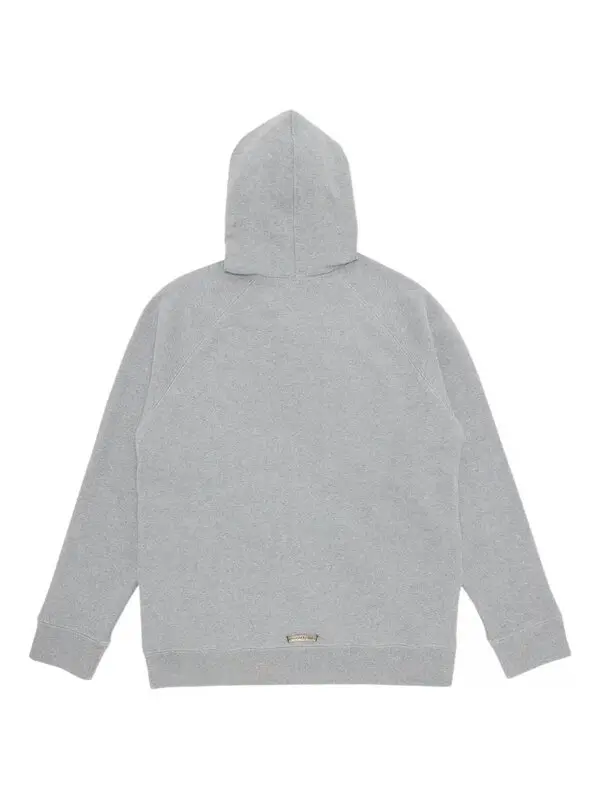 Chrome Hearts Cross-patch Zip-up Hoodie