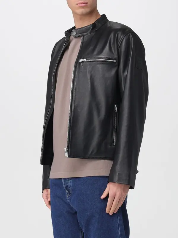 Belstaff Leather Biker Jacket