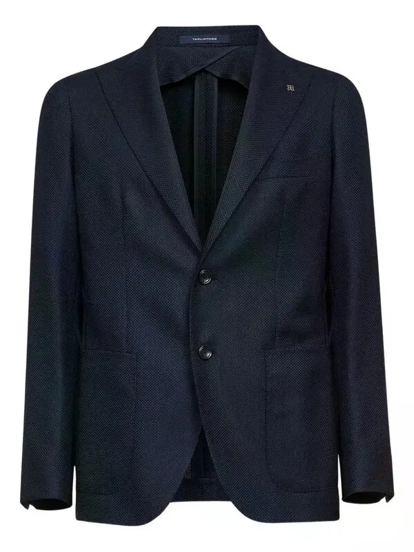 Tagliatore Single-breasted Wool Blazer