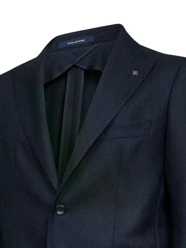 Tagliatore Single-breasted Wool Blazer