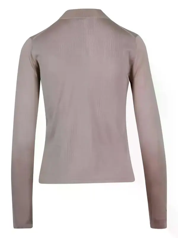 Max Mara Long-sleeve Mock-neck Sweater