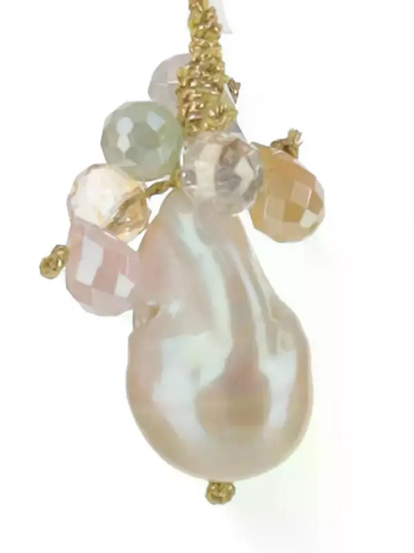MELA Crystal-embellished Drop Earrings
