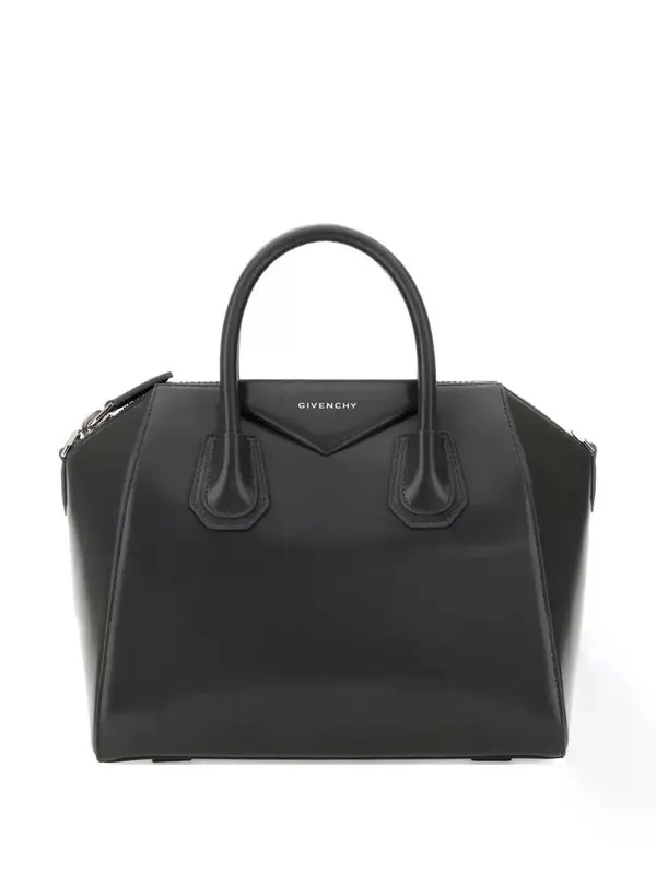 Givenchy Small Antigona Leather Handbag - Grey
