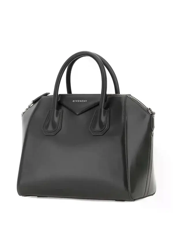Givenchy Small Antigona Leather Handbag - Grey