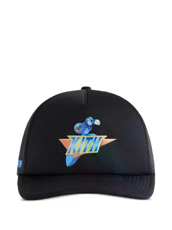 Kith X Capcom Mega-man Trucker Cap - Black