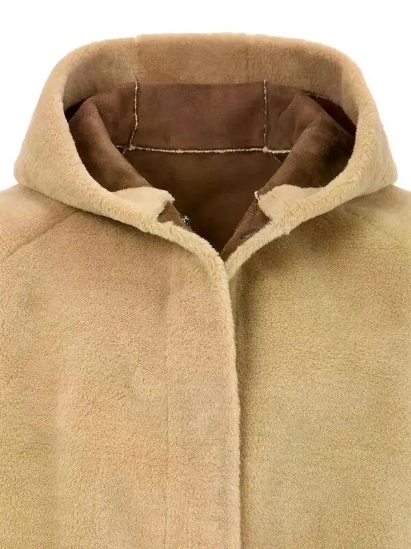 STUDIO TOMBOY Hooded Reversible Jacket - Neutrals