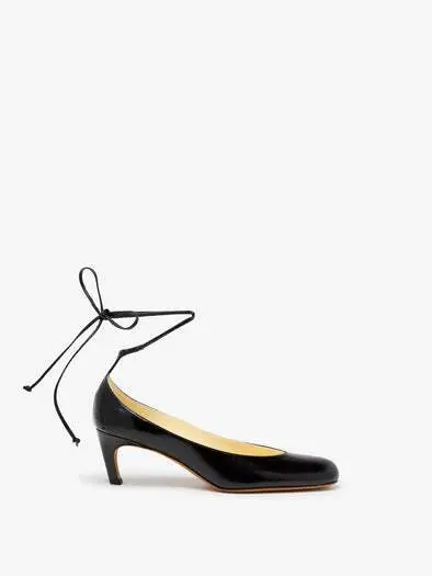 Proenza Schouler Uma Tie Pumps - Black