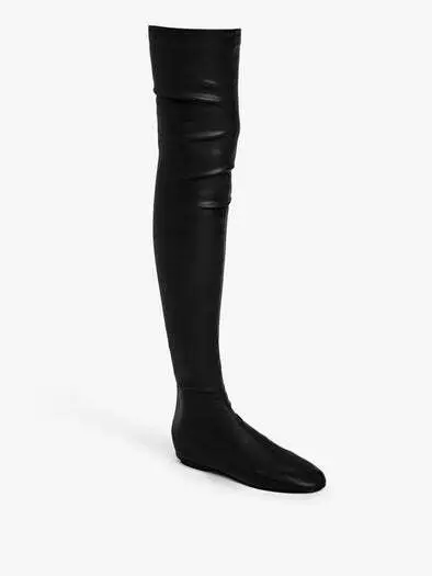 Proenza Schouler Tee Stretch Over The Knee Boots - Black