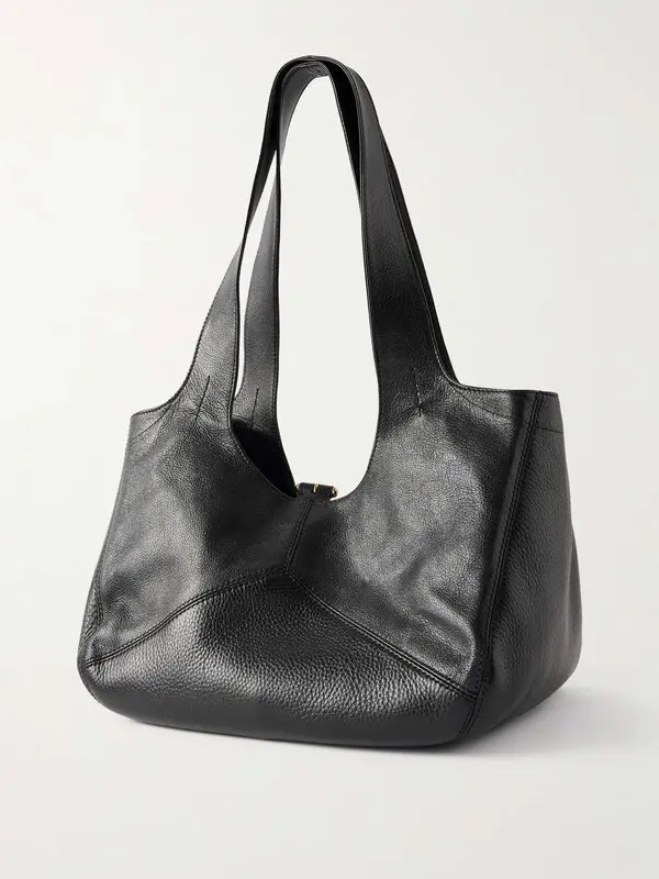 Chloé Balloon Leather Tote - Black