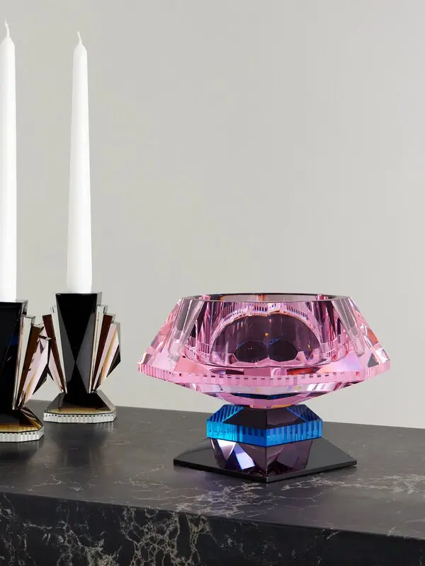 REFLECTIONS COPENHAGEN Bellis Crystal Bowl - Multi