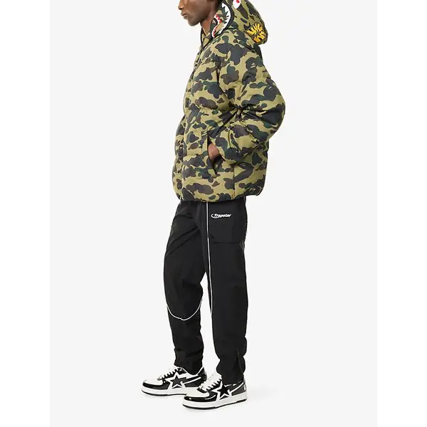 A BATHING APE Camouflage-print Padded Shell-down Jacket