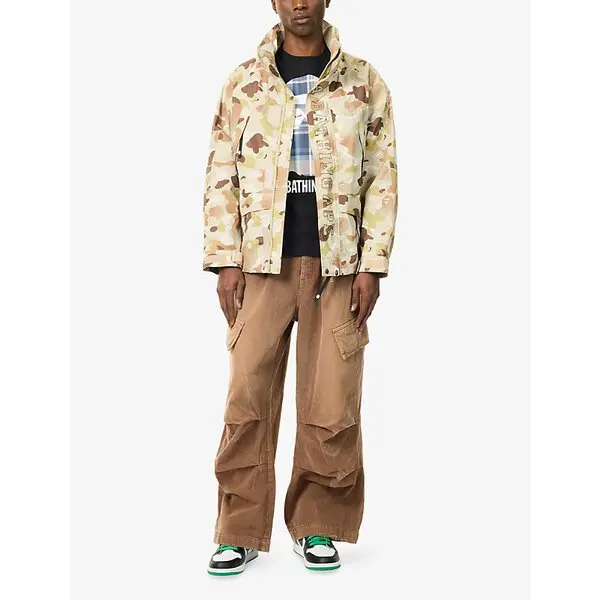 A BATHING APE Gradation 2-in-1 Camouflage-printed Shell Jacket
