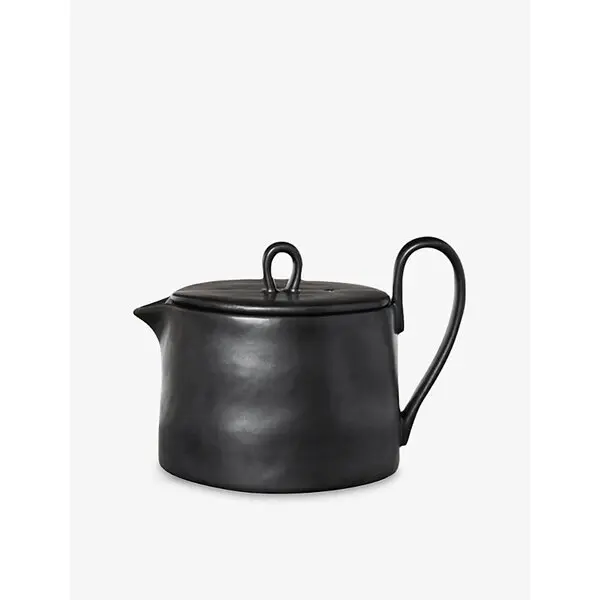FERM LIVING Flow Stoneware Teapot 20cm - Black