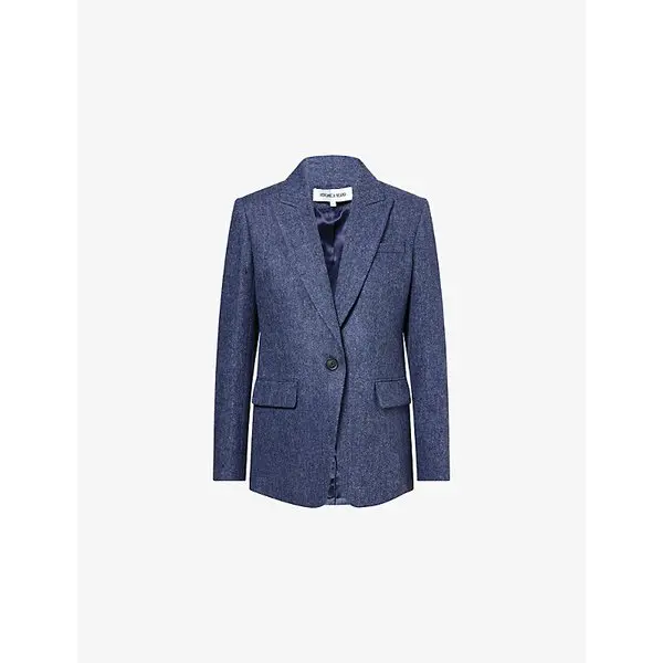 Veronica Beard Vega Notched-lapel Wool Jacket