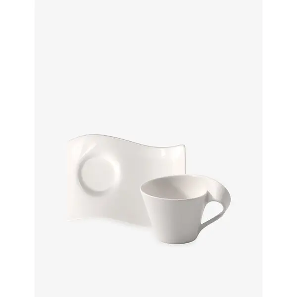 VILLEROY & BOCH Newwave Eight-piece Porcelain Cappuccino Set - One-color