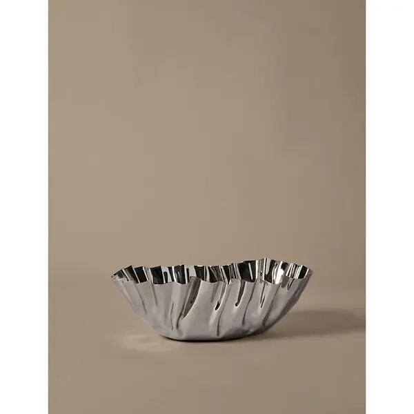 FERM LIVING Tydra Large Metallic Bowl 29cm - Mirror