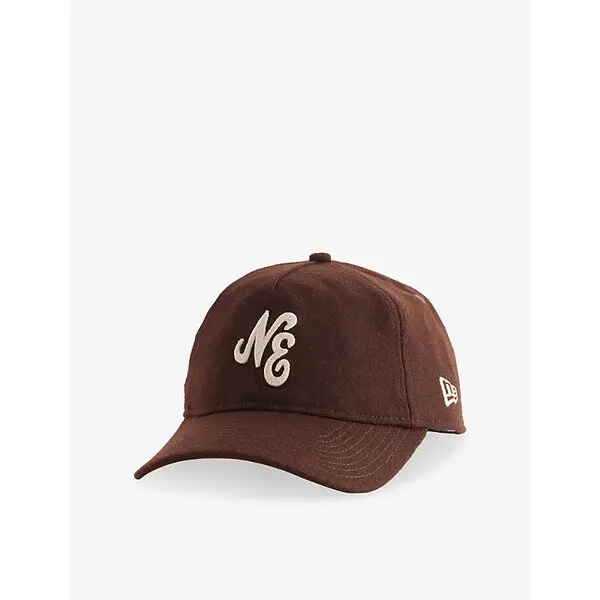 New Era 9twenty Melton Wool-blend Baseball Cap - Dark Brown