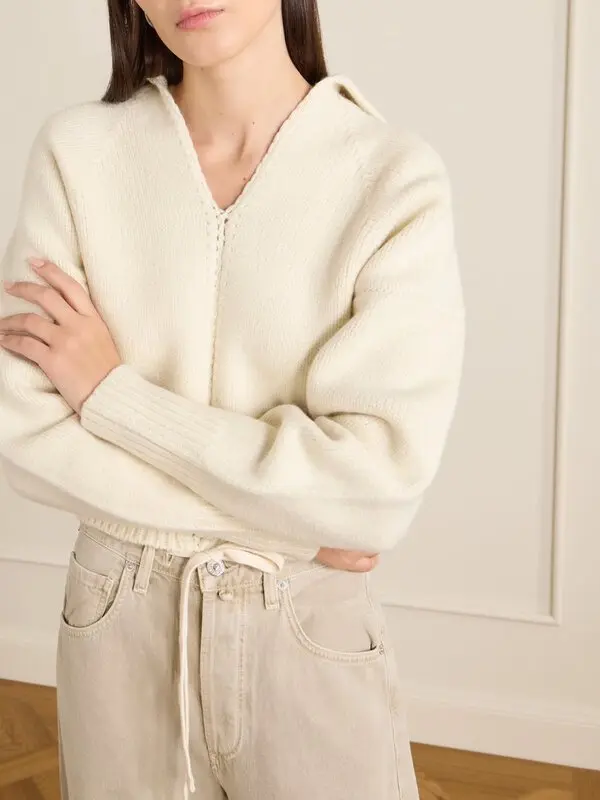 Ossou Wader Merino Wool-blend Sweater