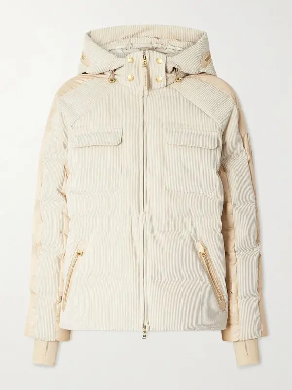Bogner Marli Corduroy Down Jacket - Neutrals