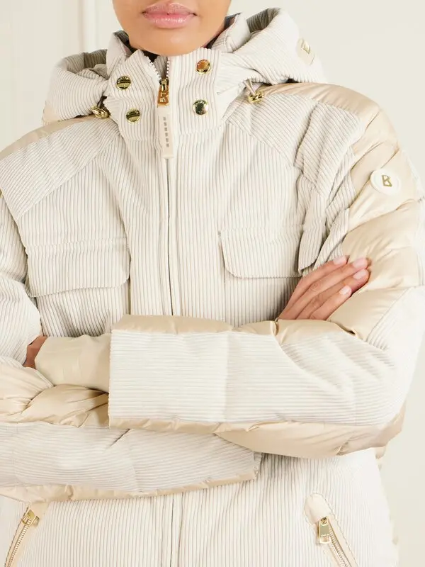 Bogner Marli Corduroy Down Jacket - Neutrals